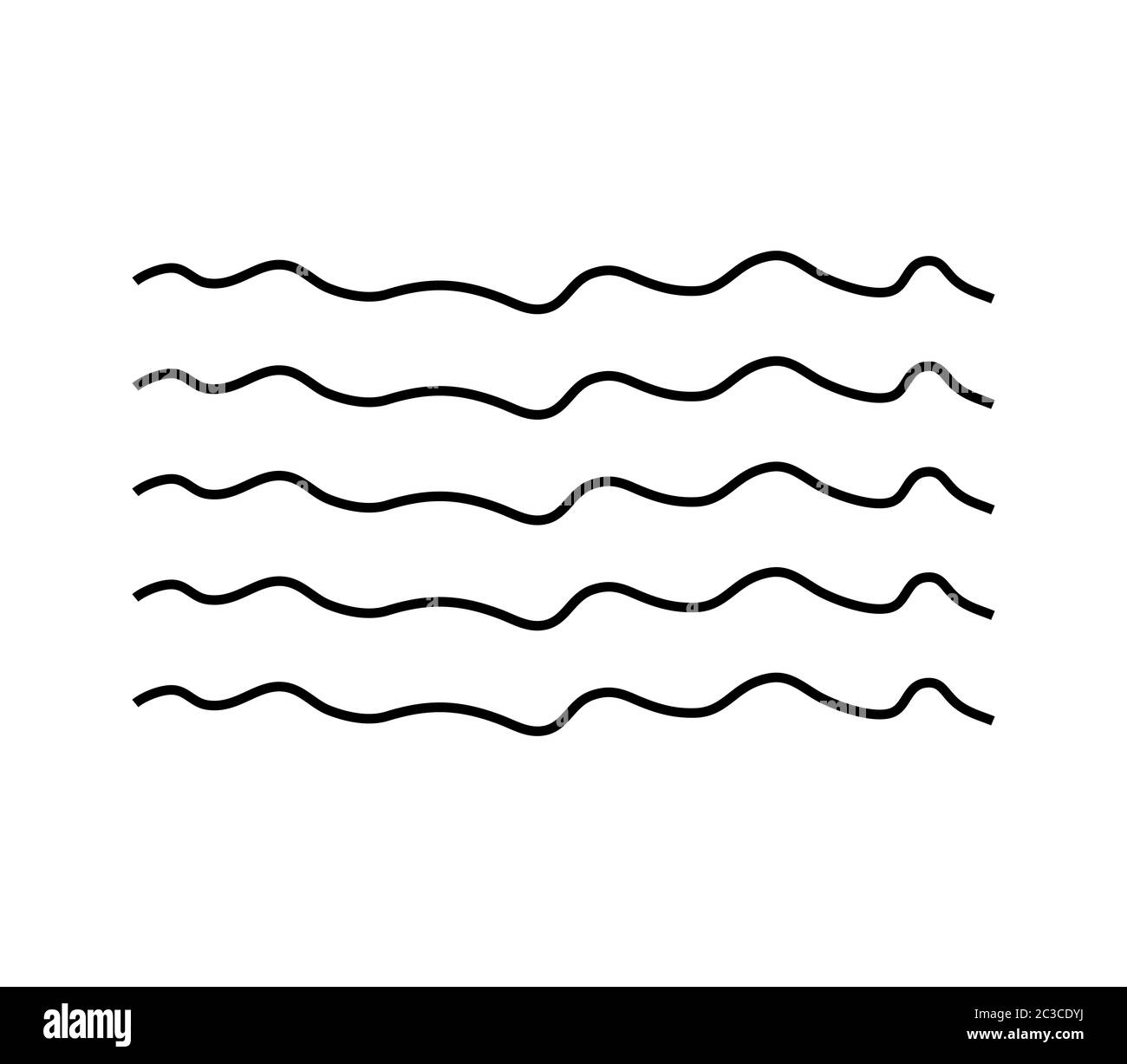 Waves on sea in Cut Out Stock Images & Pictures - Alamy