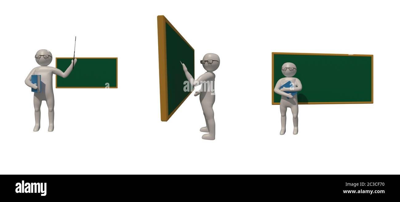 3d illustrator, 3d rendering of the white character on white backgroud ...