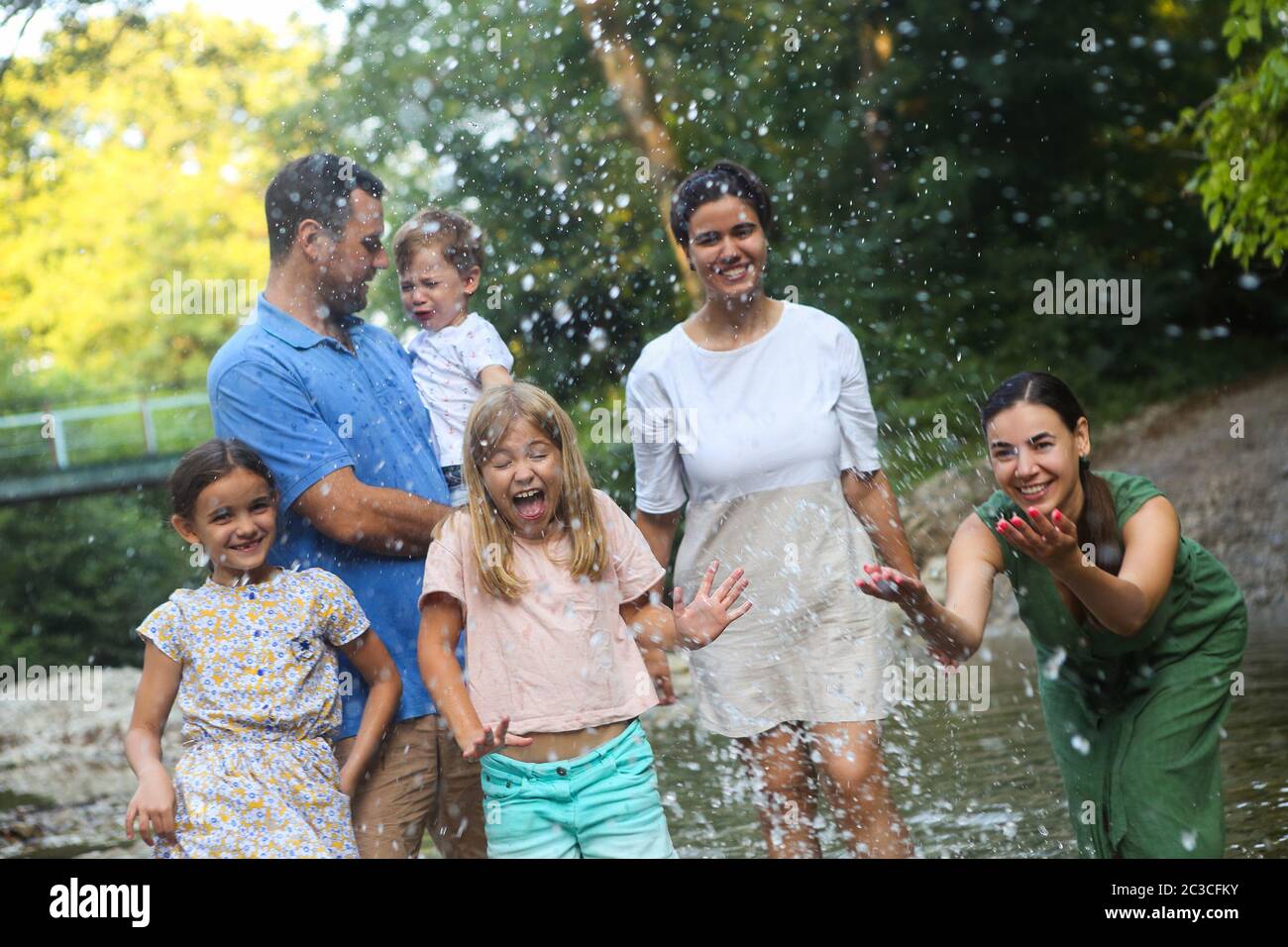 Kids adults hi-res stock photography and images - Alamy