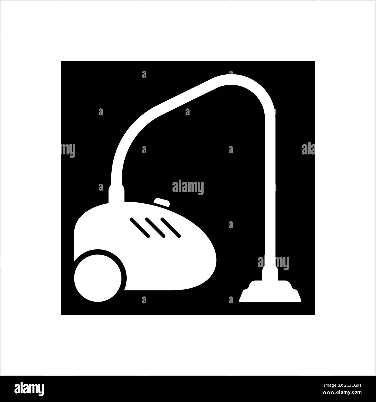 Vacuum Cleaner Icon Vacuum Cleaner Vector Art Illustration Stock Vector ...