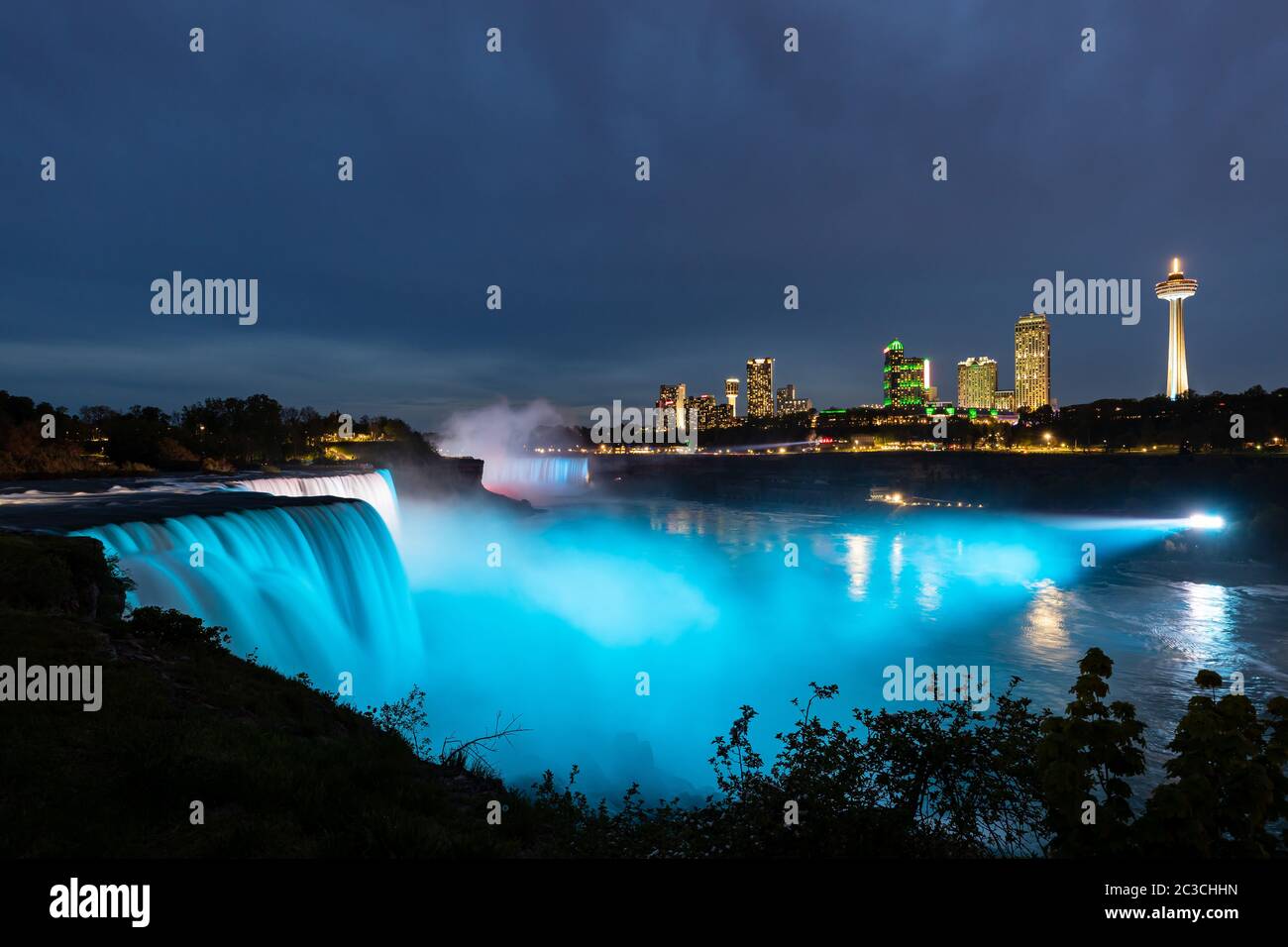 The view of the Niagara Falls Stock Photo - Alamy