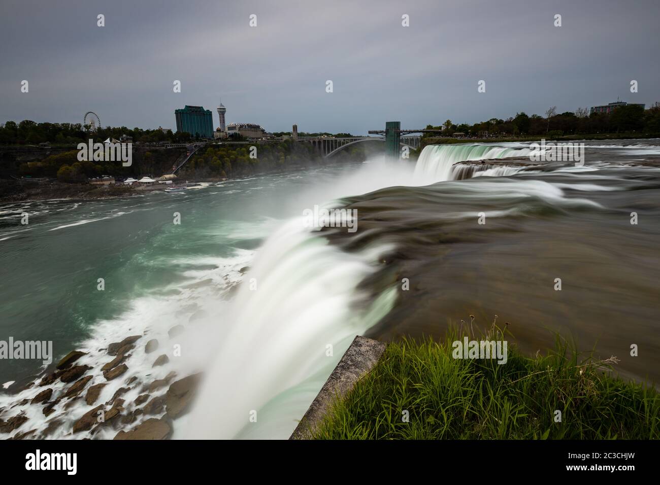 The view of the Niagara Falls Stock Photo - Alamy