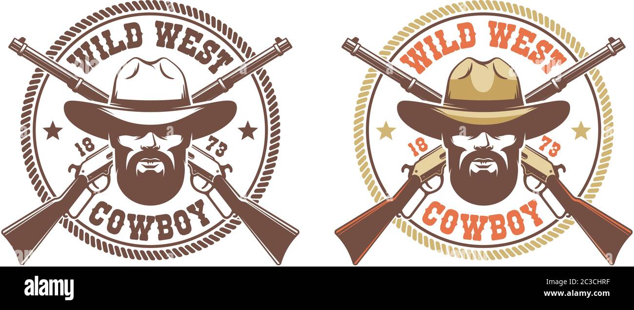 Western Cowboy Logos