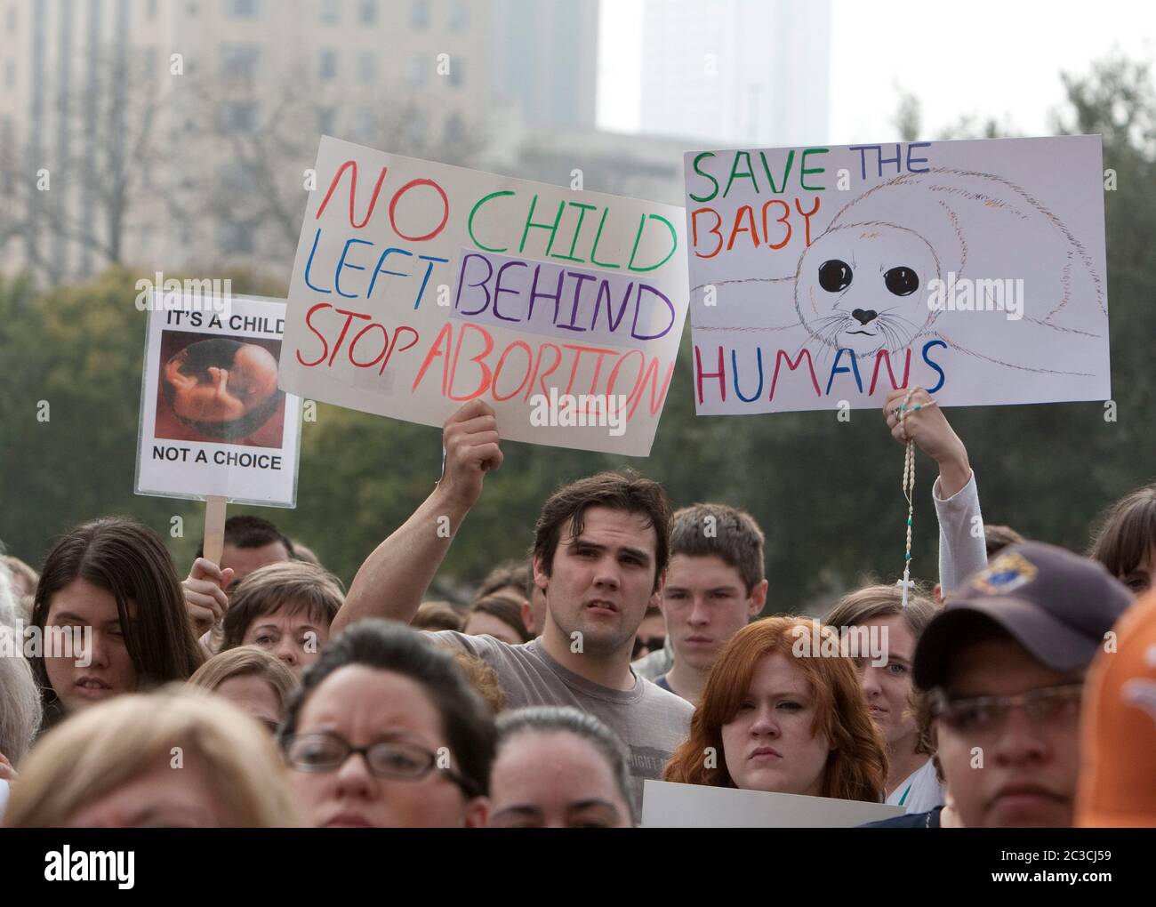 Anti-abortion, pro-life activists attend rally at the Texas Capitol ...