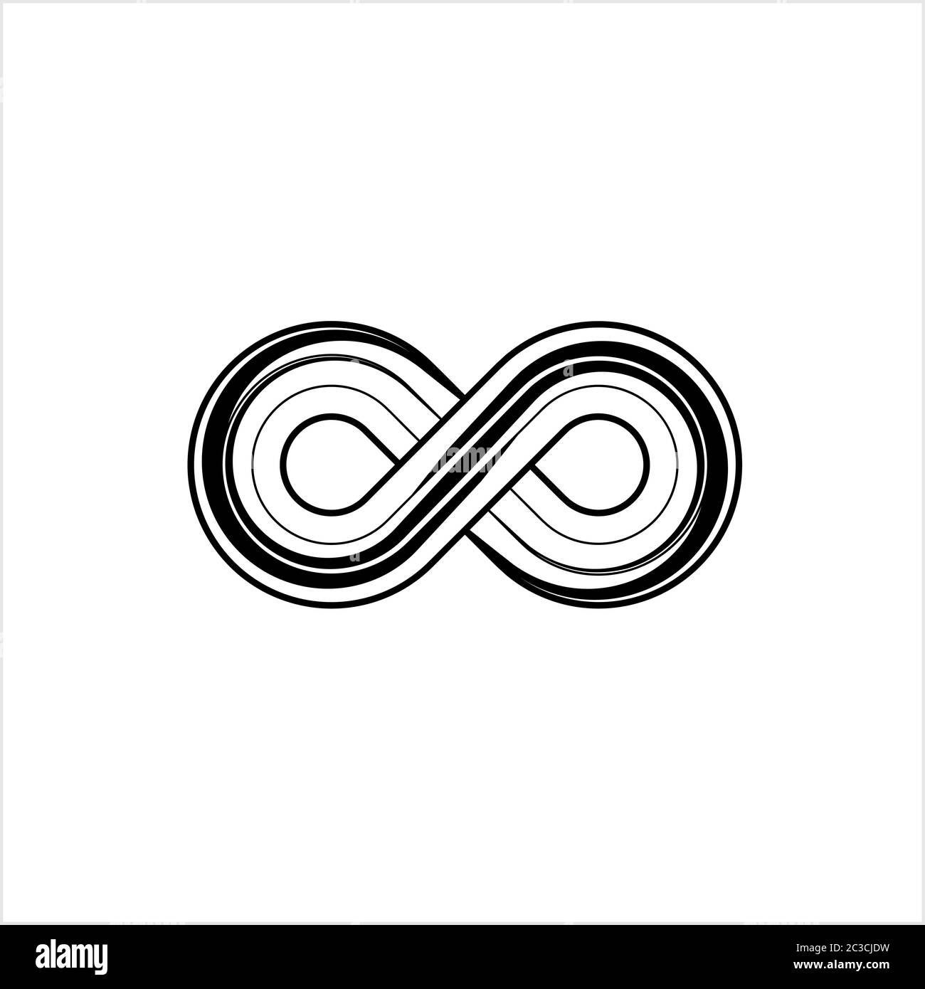 Infinity Sign Design Vector Art Illustration Stock Vector Image & Art ...