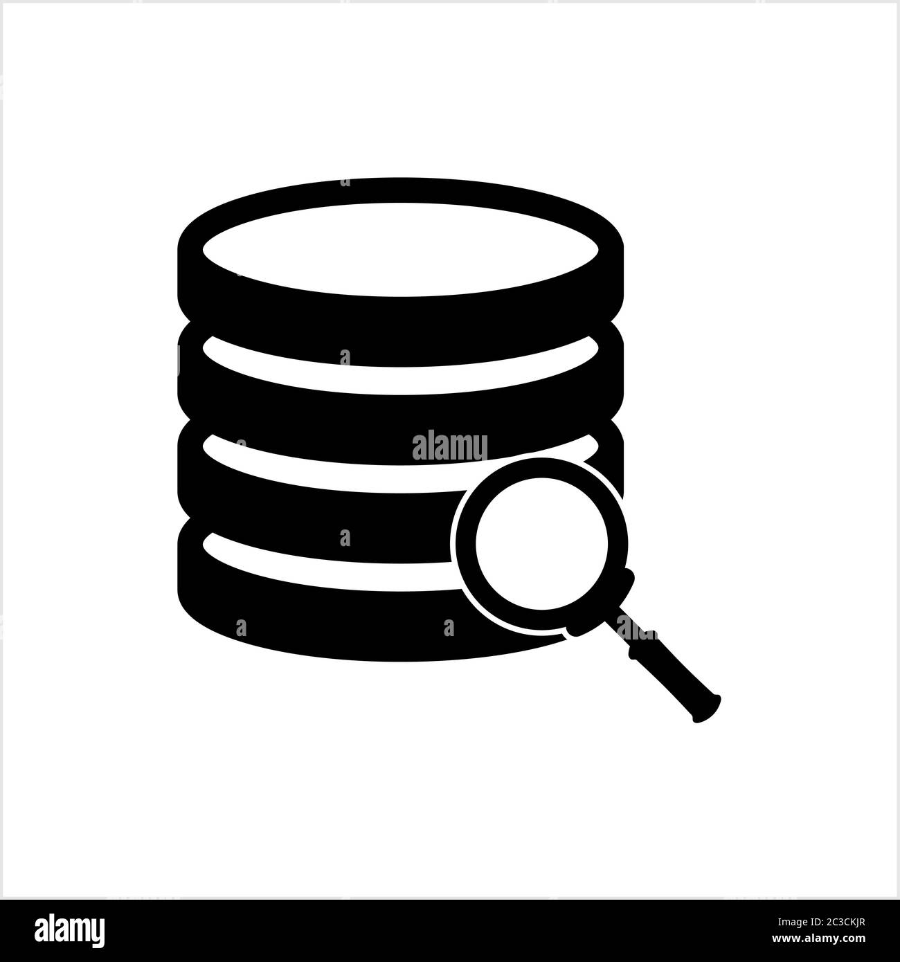 Database Icon Black And White