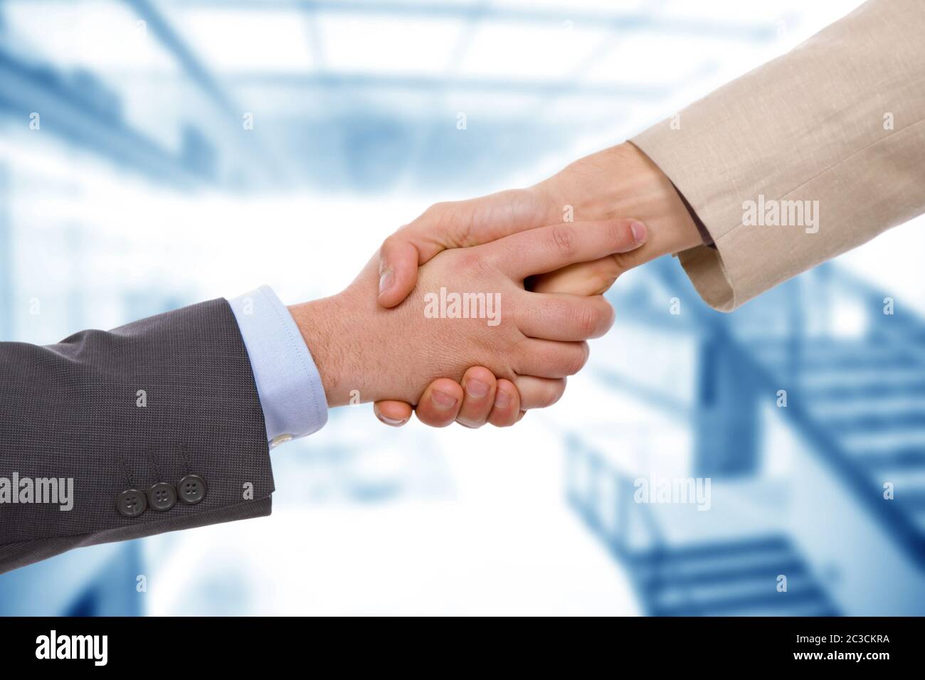 Business men hand shake at the office Stock Photo - Alamy