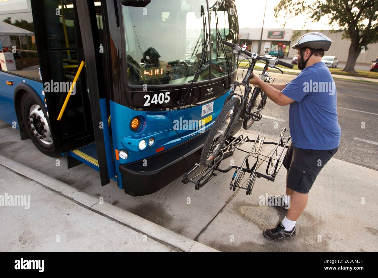 Bike Rack On A Bus High Resolution Stock Photography and Images - Alamy