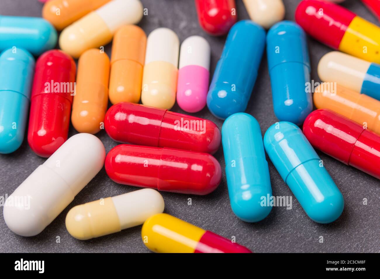 different Tablets pills capsule heap mix therapy drugs Stock Photo - Alamy