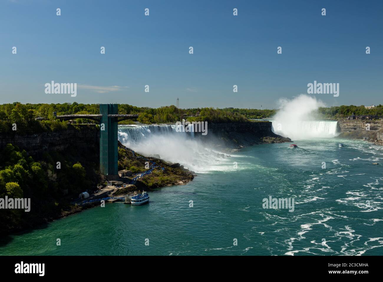 The view of the Niagara Falls Stock Photo - Alamy