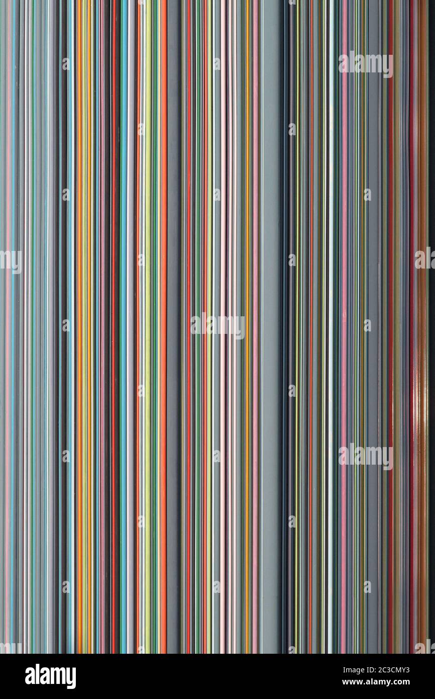 Modern vertical multi color lines background Stock Photo - Alamy