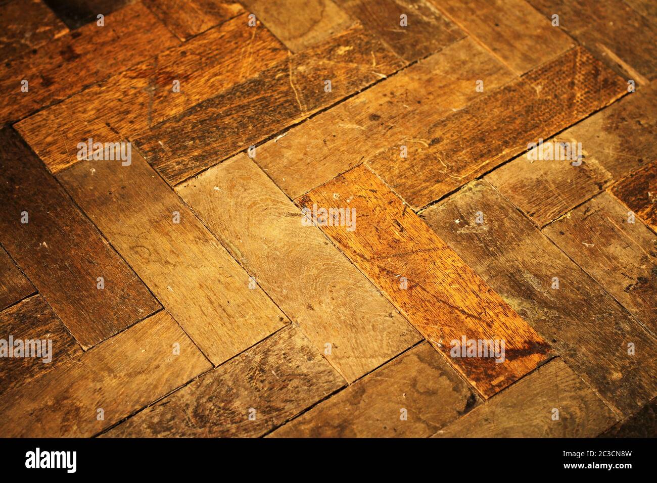 Old style vintage wood parquet floor texture Stock Photo - Alamy