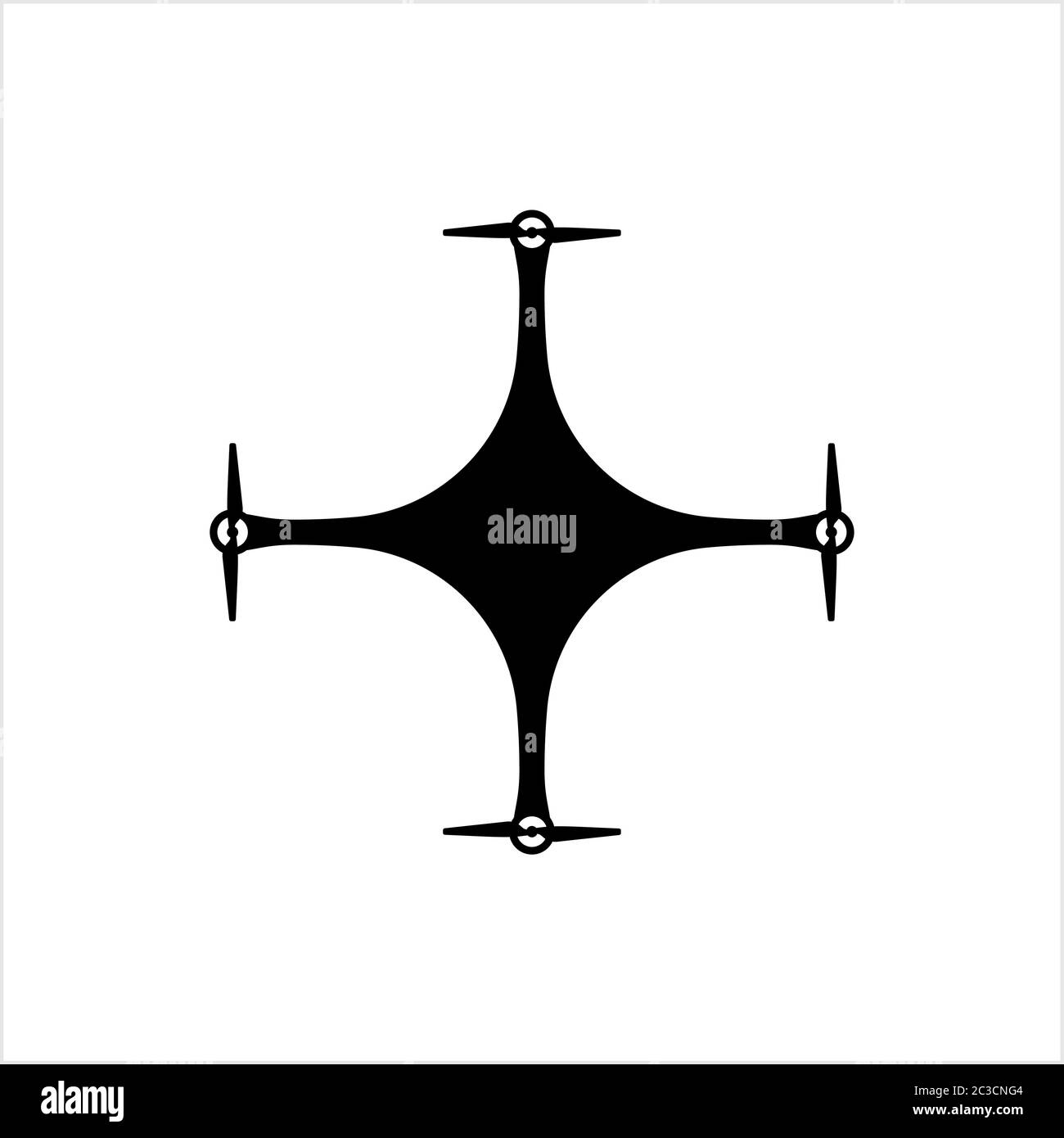 Drone Icon Drone Vector Art Illustration Stock Vector Image And Art Alamy