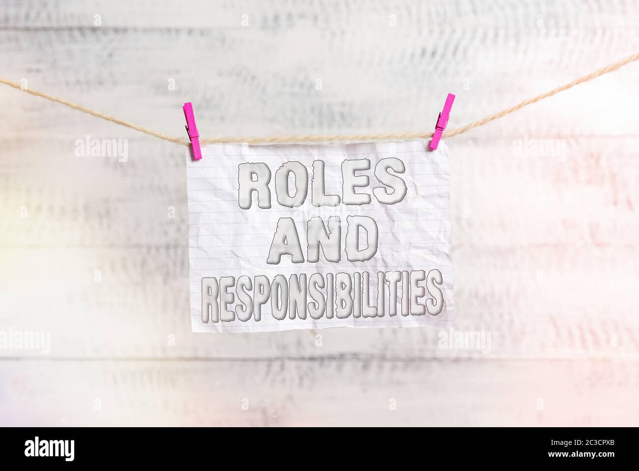 Handwriting text writing Roles And Responsibilities. Conceptual photo ...