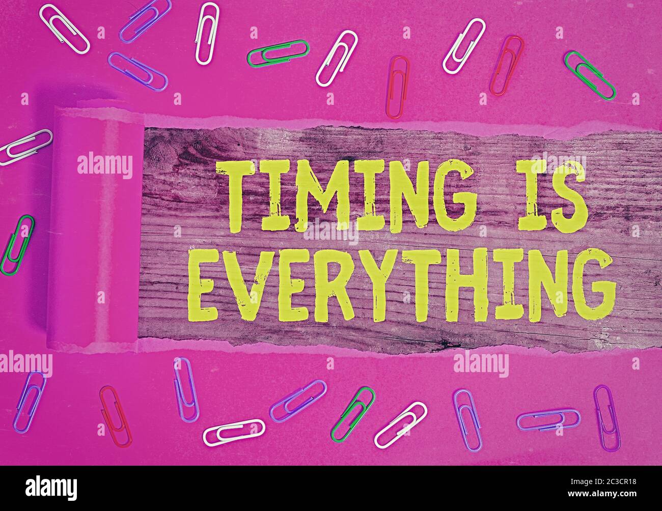 Timing is everything hi-res stock photography and images - Alamy