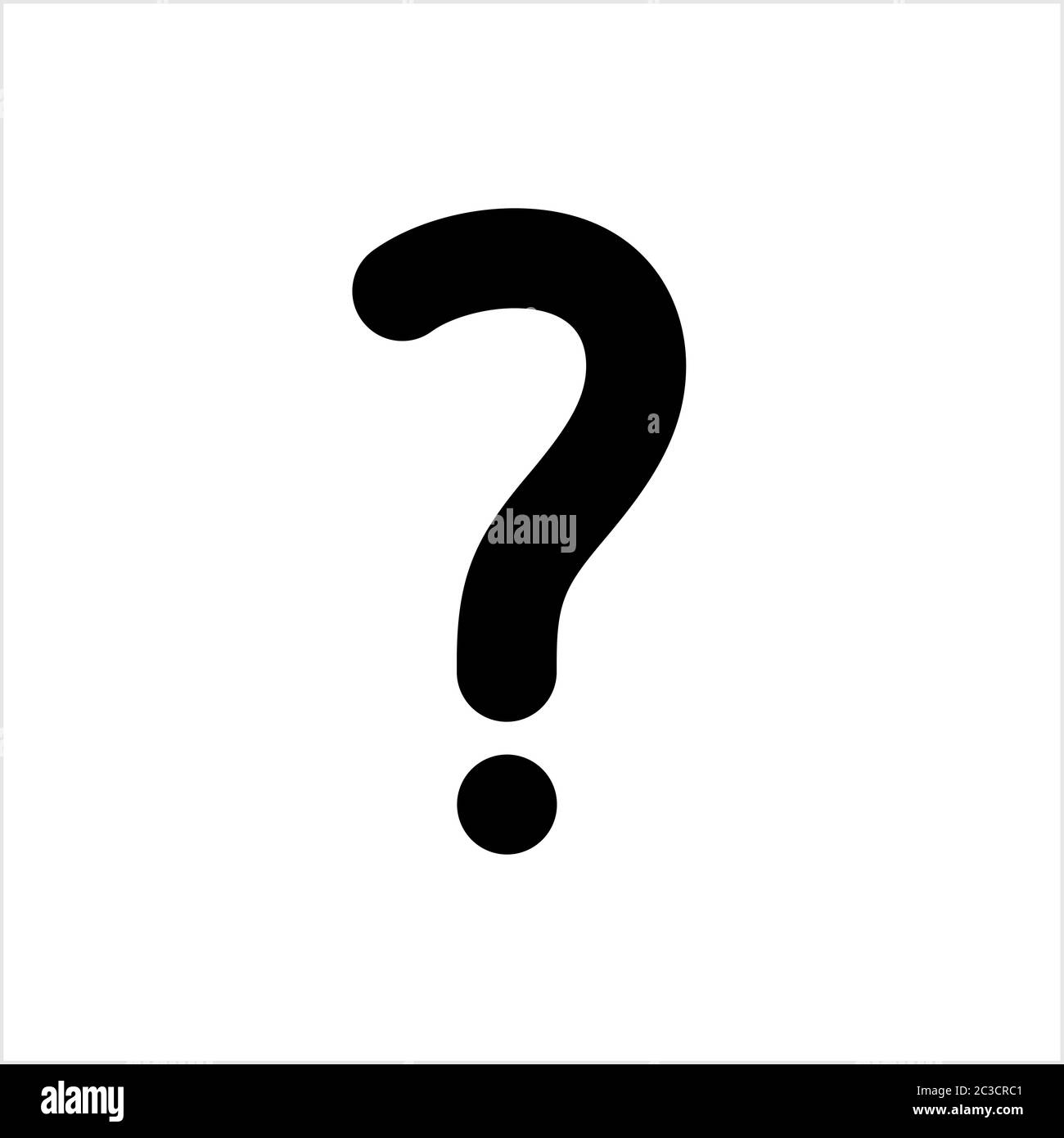 Question Mark Icon Vector Art Illustration Stock Vector Image & Art - Alamy
