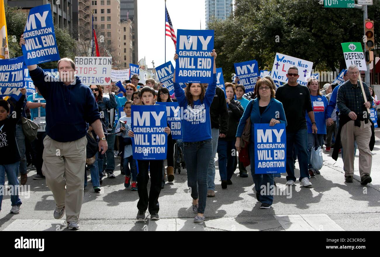 Abortion right demonstrators hi-res stock photography and images - Alamy