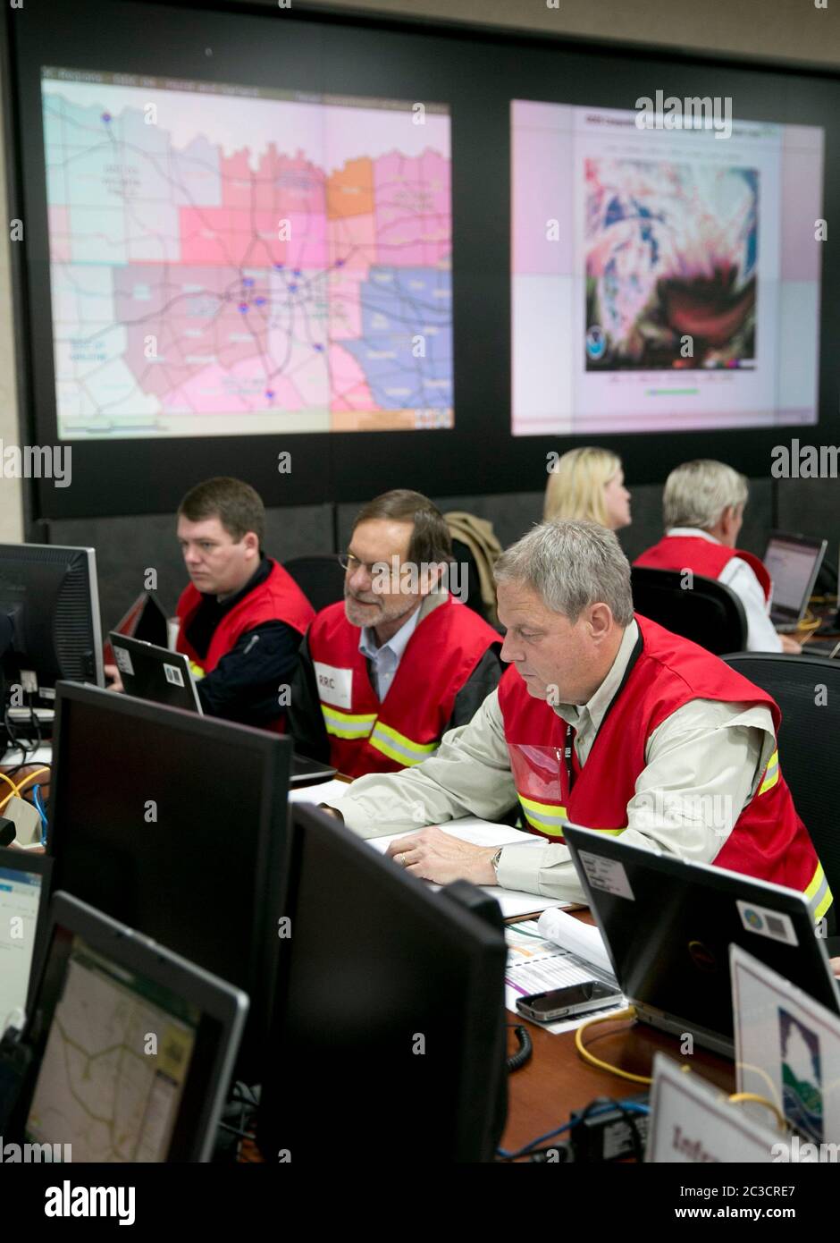Austin, Texas USA, December 2013: Employees of the Texas Department of ...