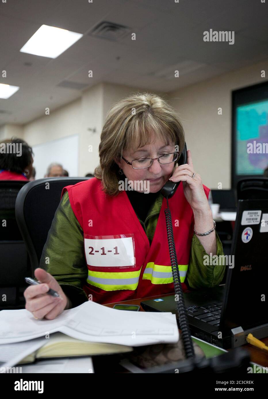 Austin, Texas USA, December 2013: Employees of the Texas Department of ...