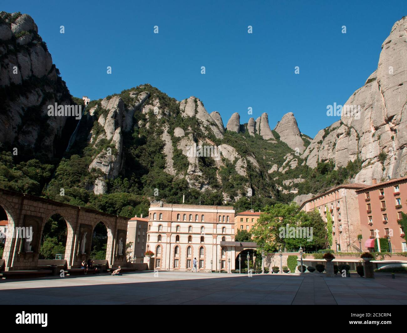 monastery in spain Stock Photo - Alamy
