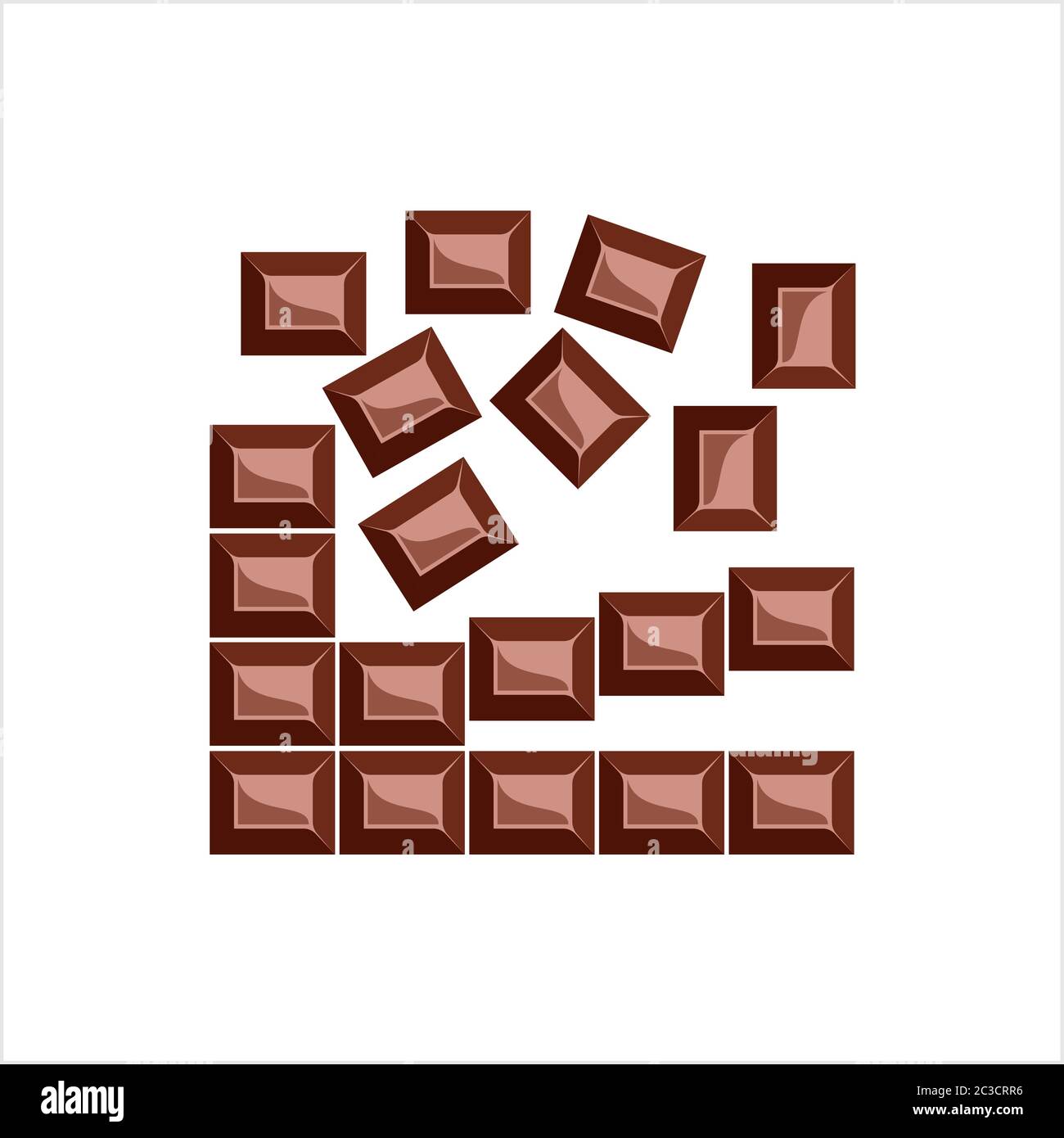 Chocolate Bar Icon Vector Art Illustration Stock Vector Image & Art - Alamy