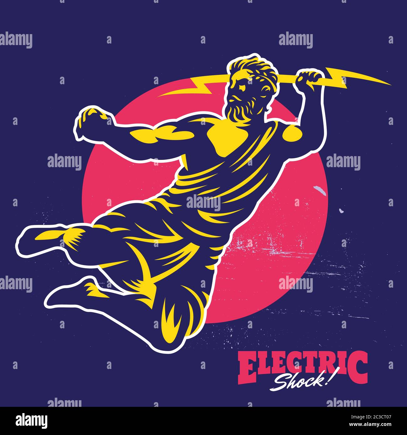Zeus thunderbolt hi-res stock photography and images - Alamy
