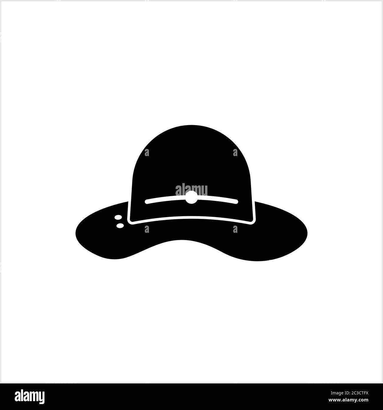 Hat Icon, Hat Vector Art Illustration Stock Vector Image & Art - Alamy