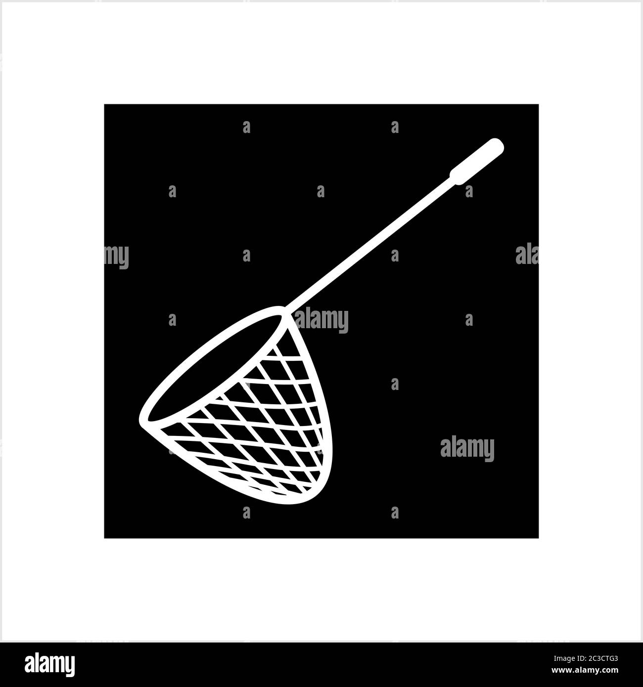 Fishing Net Icon Vector Art Illustration Stock Vector Image & Art - Alamy
