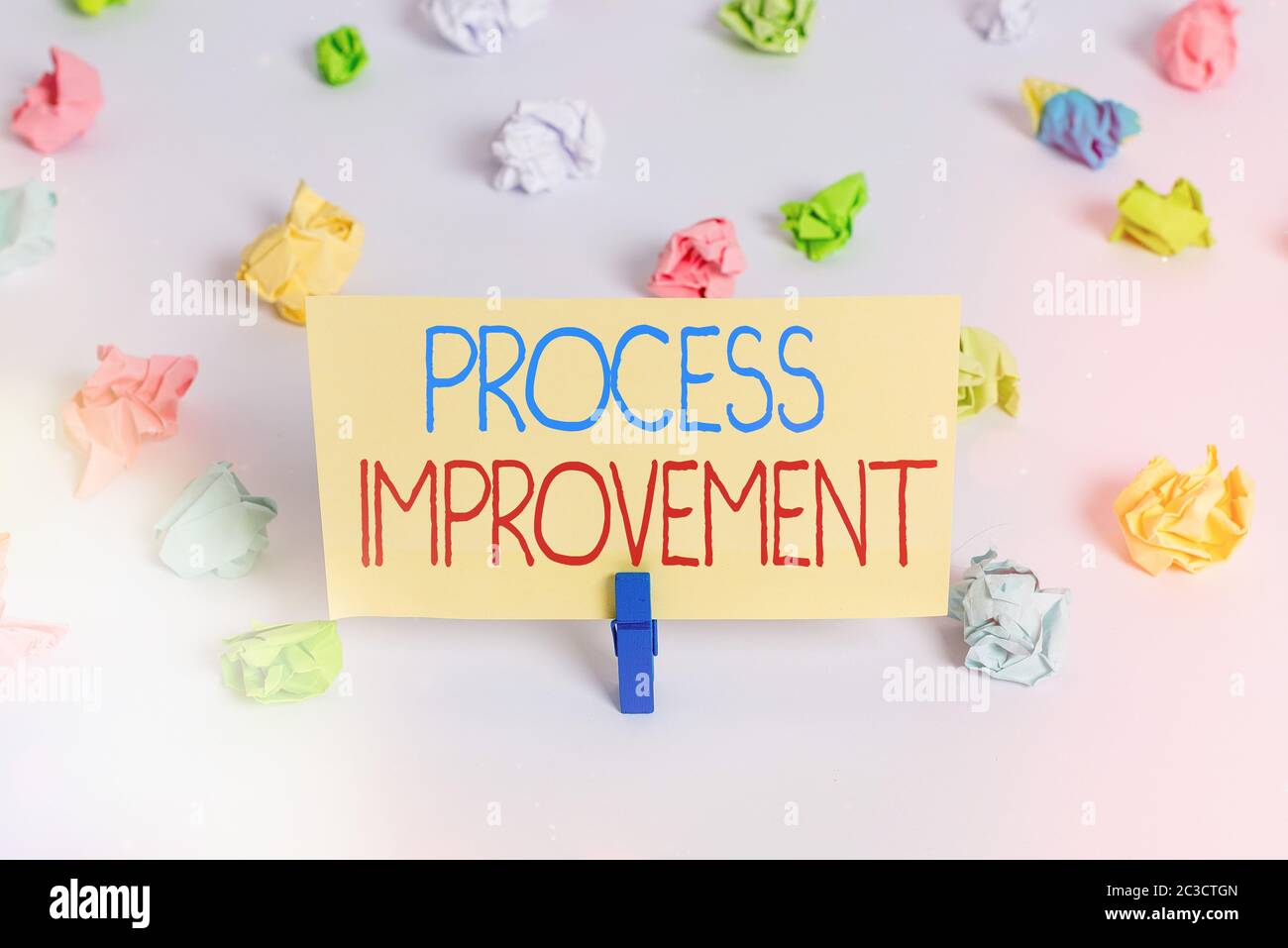 Conceptual hand writing showing Process Improvement. Concept meaning ...