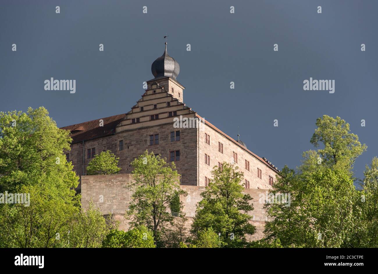 Plassenburg is a castle in the city of Kulmbach in Bavaria. It is one ...