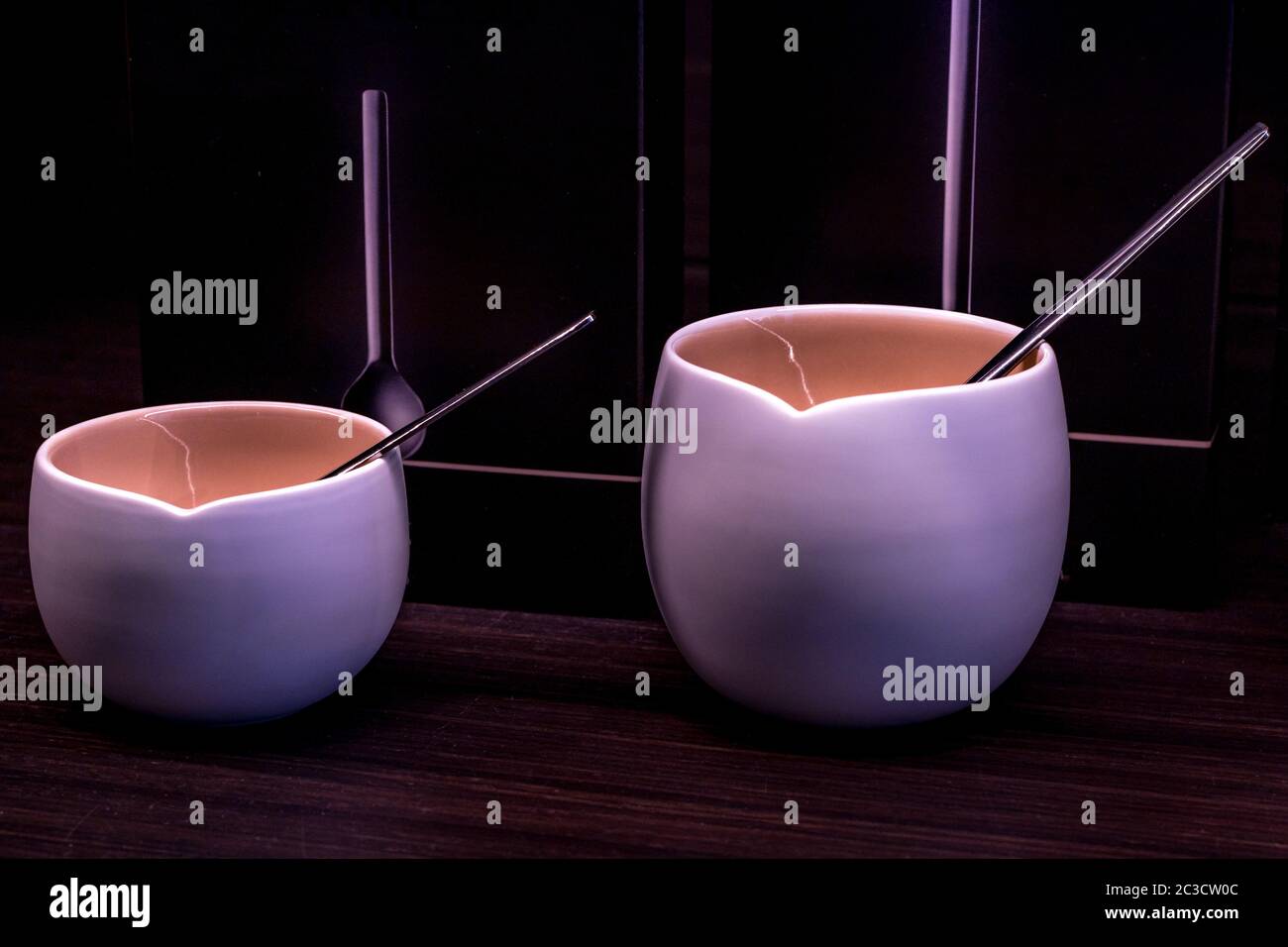 Cap with a spoons for clothing design. Color set. Color collection ...