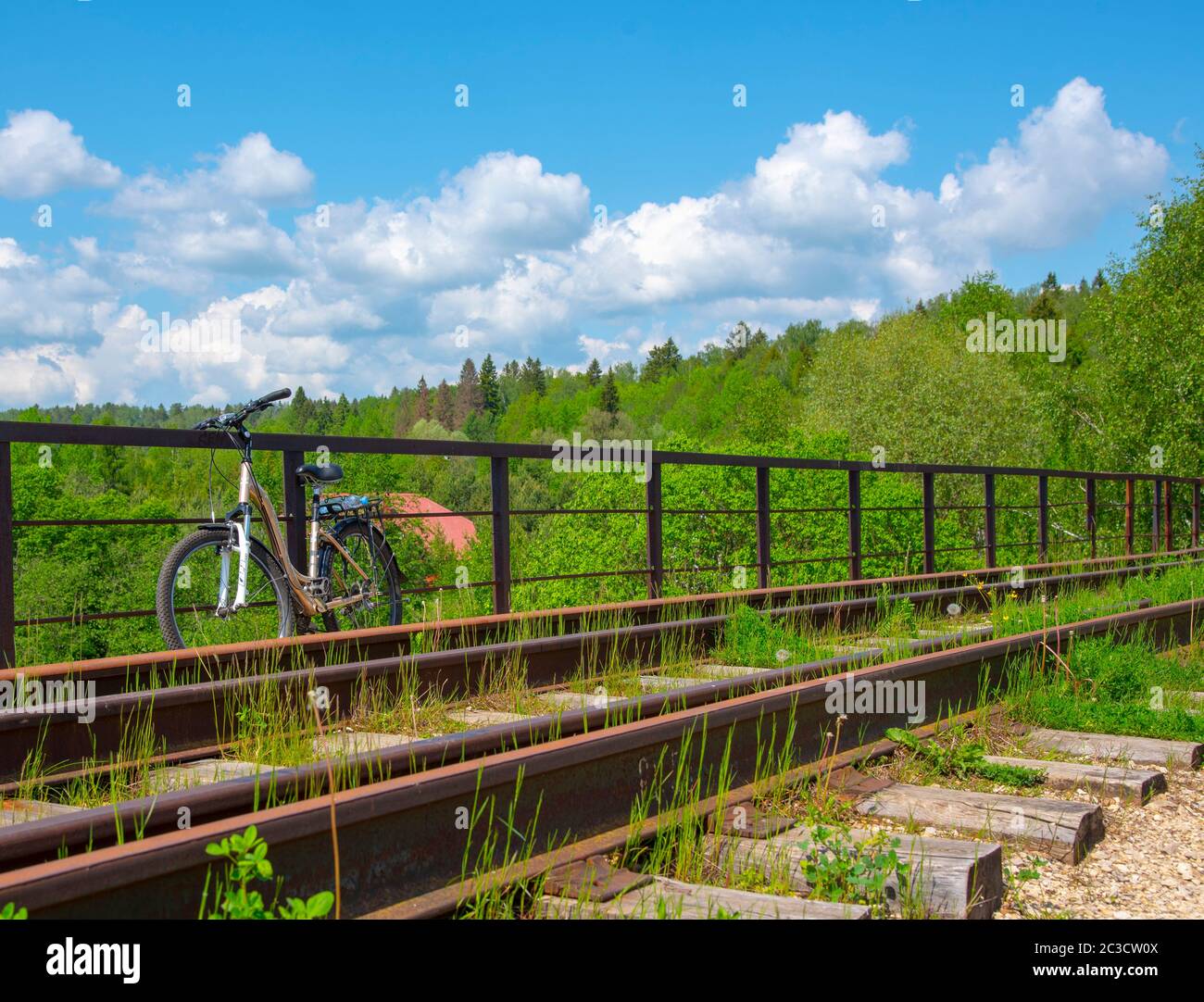 Abandoned bridge railroad outside hi-res stock photography and images ...