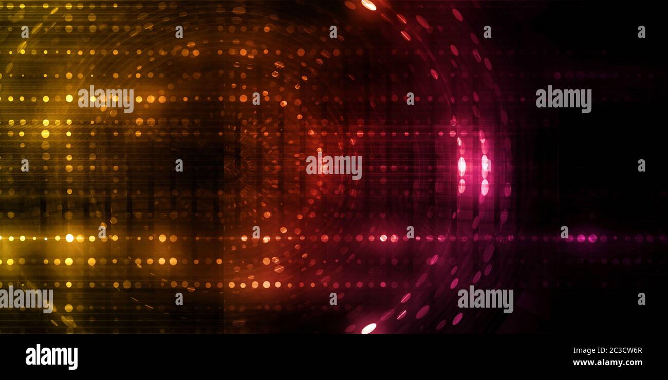 Dynamic Technology and Automated System of the Future Stock Photo - Alamy