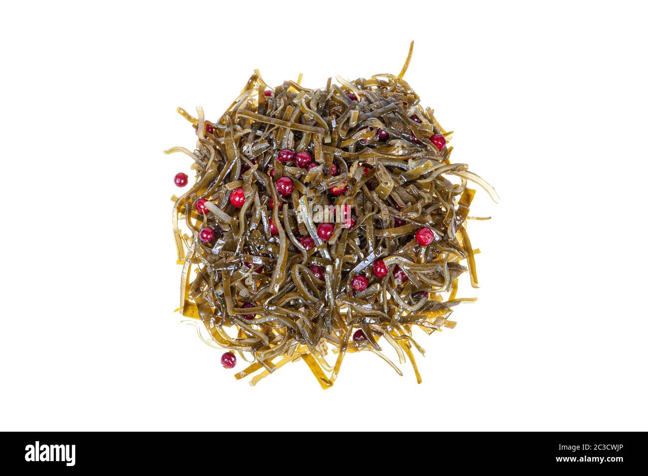 Seaweed salad laminaria Cut Out Stock Images & Pictures - Alamy