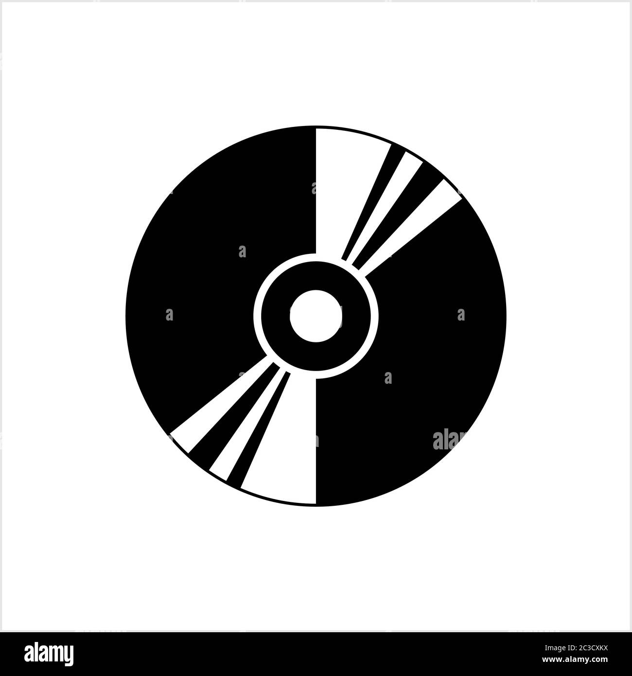 Dvd Cd Icon Vector Art Illustration Stock Vector Image & Art - Alamy