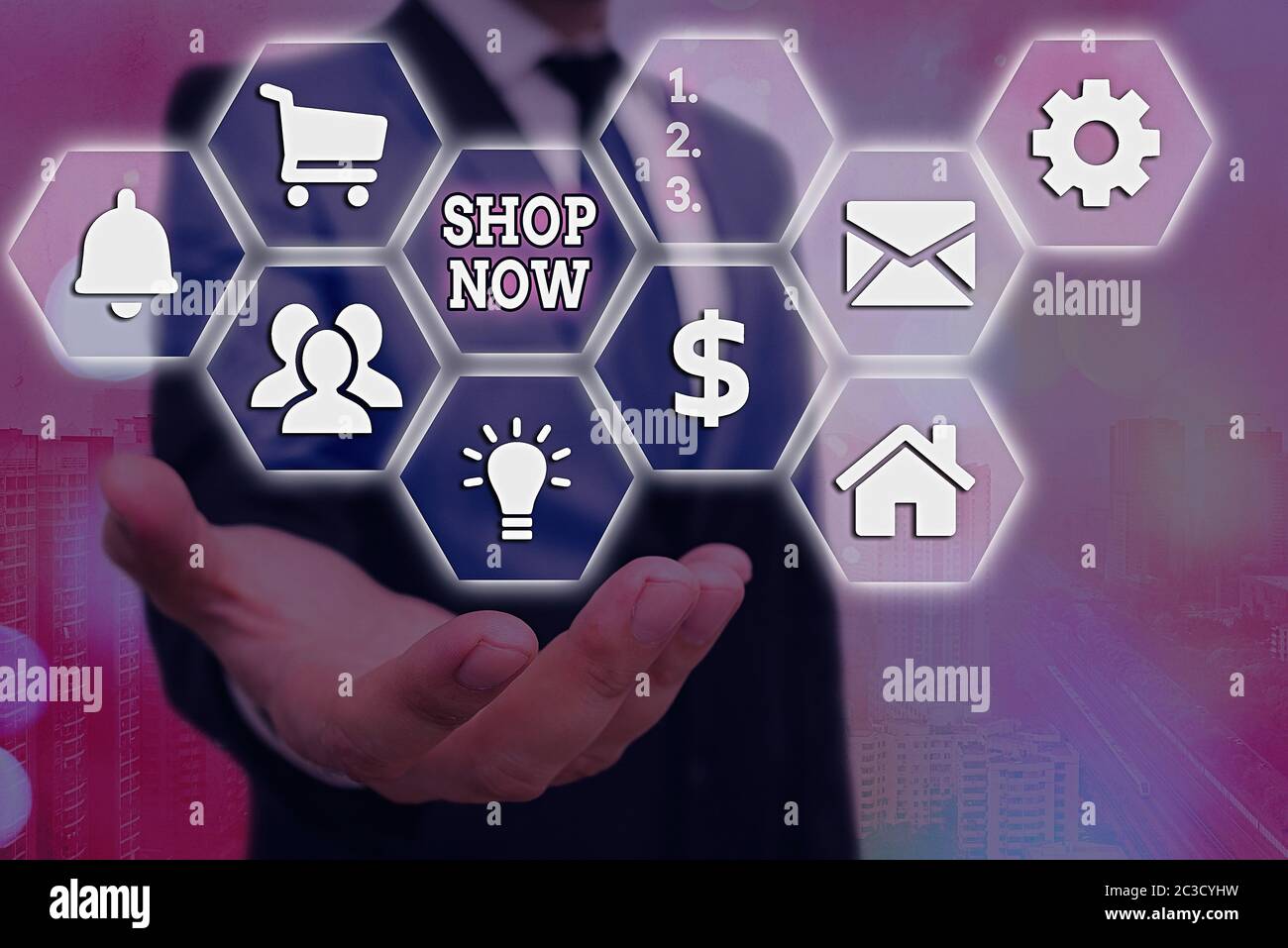 Word writing text Shop Now. Business photo showcasing marketing banner ...