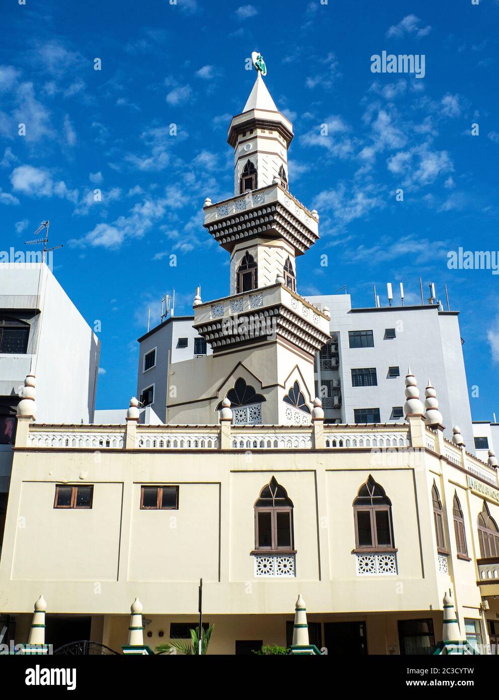islam muslim mosque Asia Singapore tower architecture holy pray Stock ...