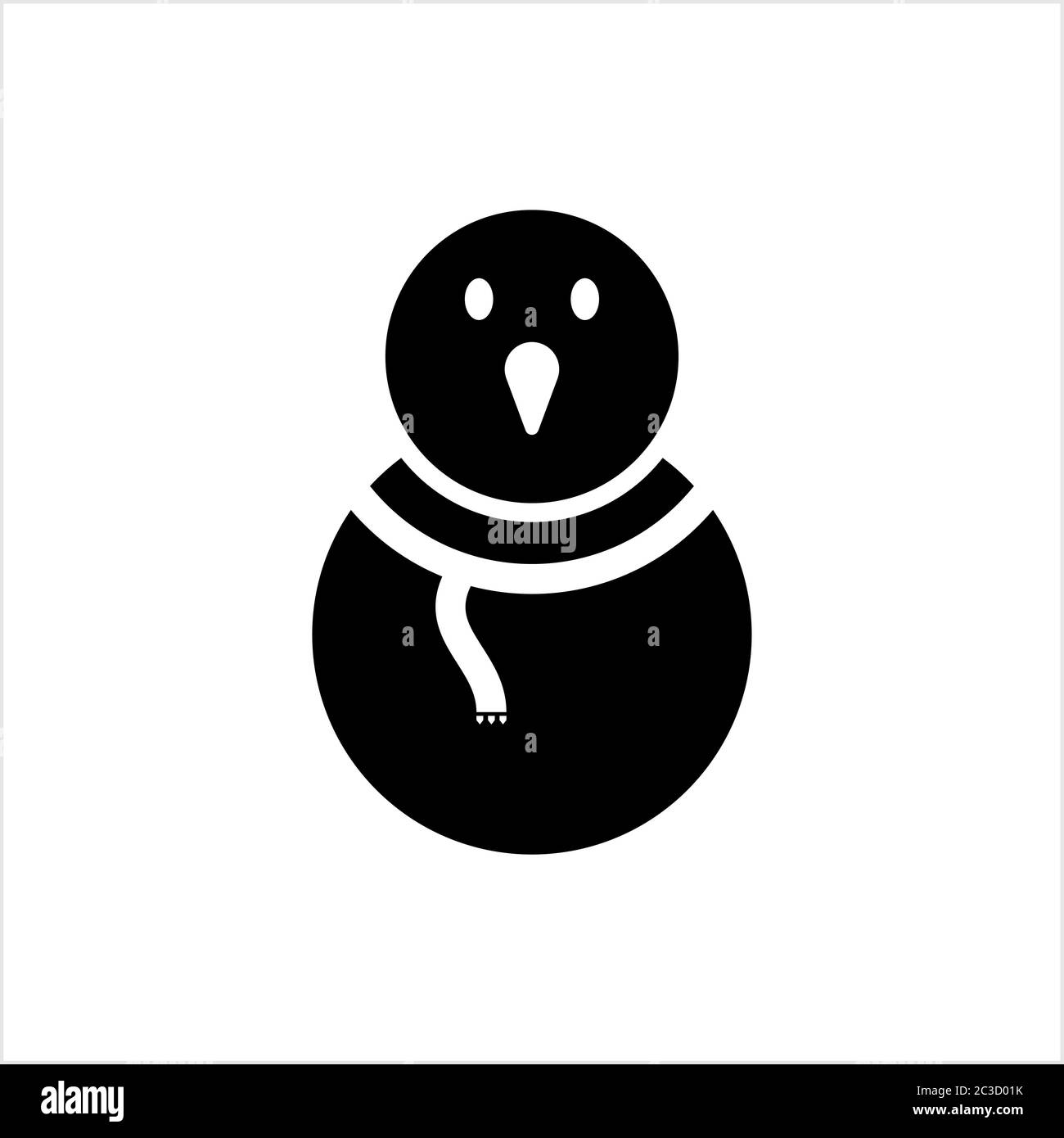 Snowman Icon, Snow Man Icon Vector Art Illustration Stock Vector Image ...