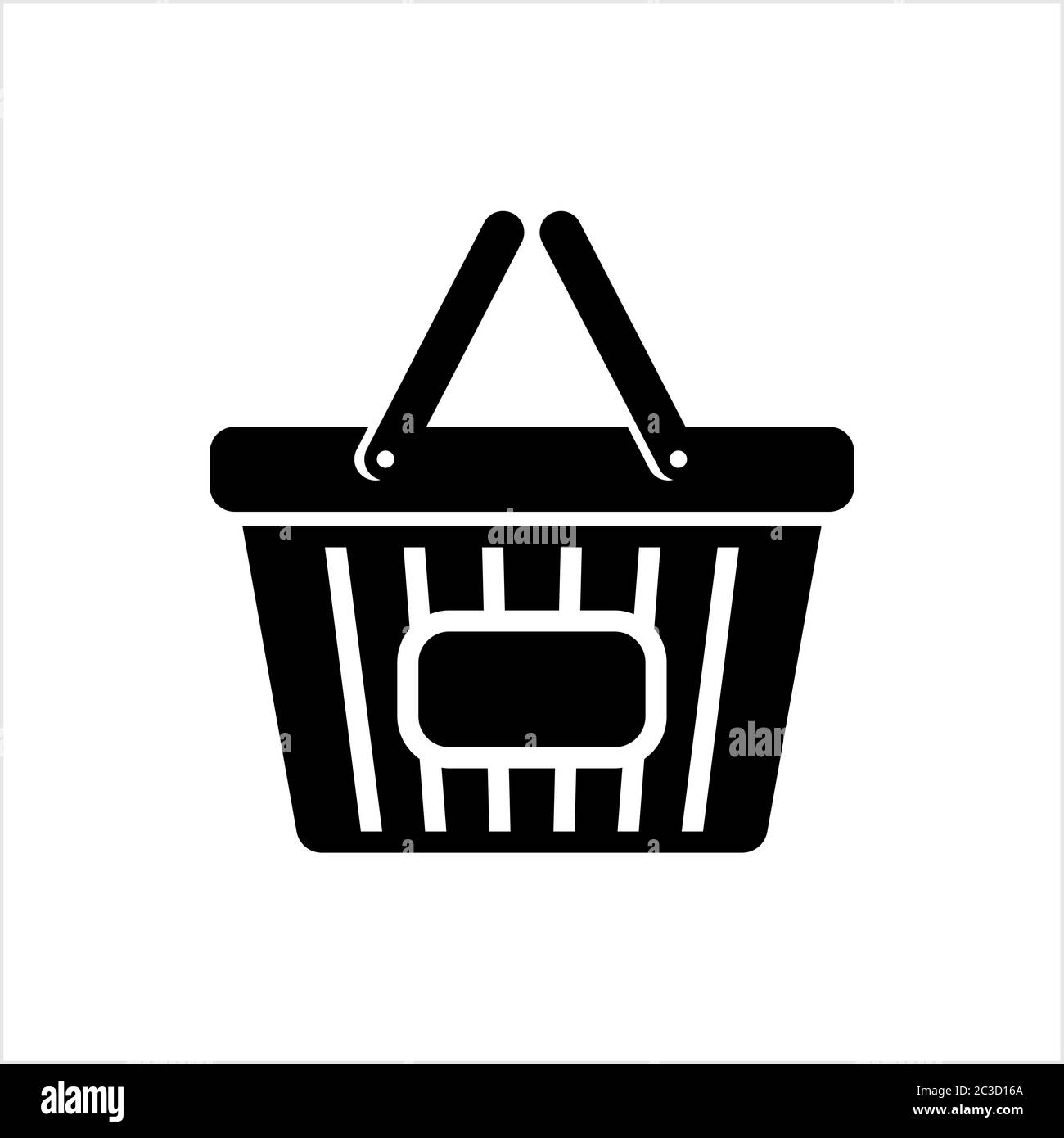Shopping Basket Icon Vector Art Illustration Stock Vector Image & Art ...
