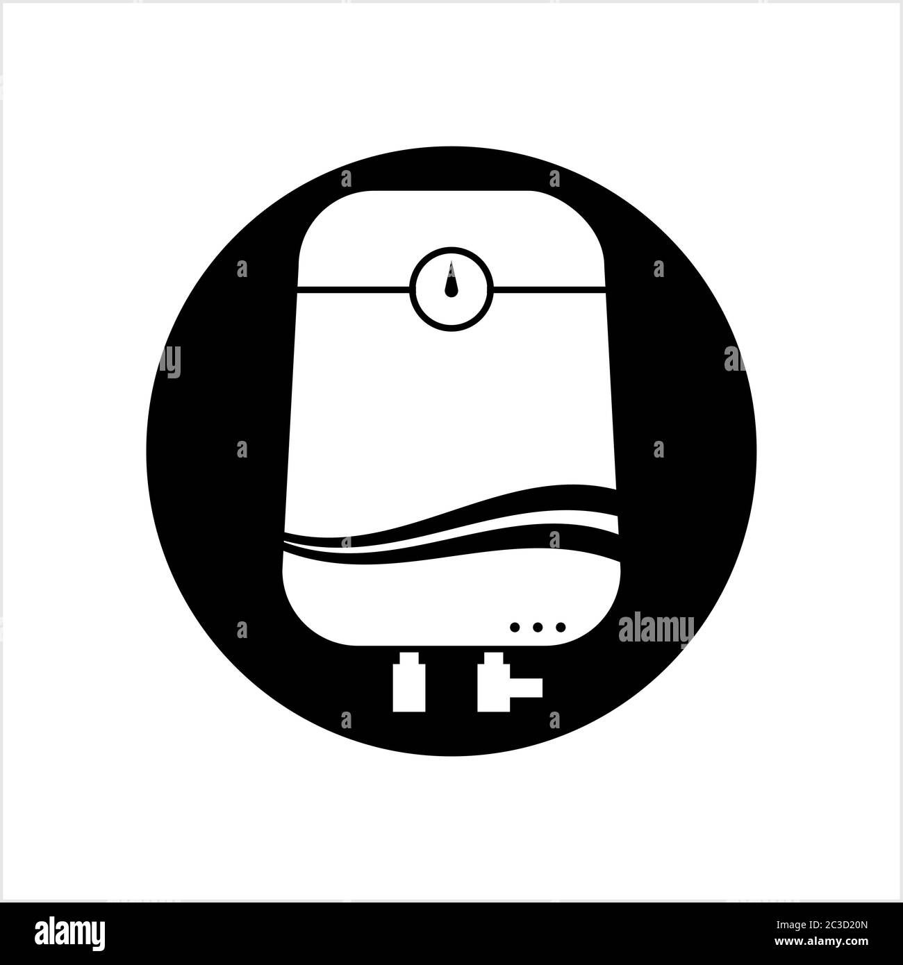 Geyser Icon, Design Vector Art Illustration Stock Vector Image & Art ...