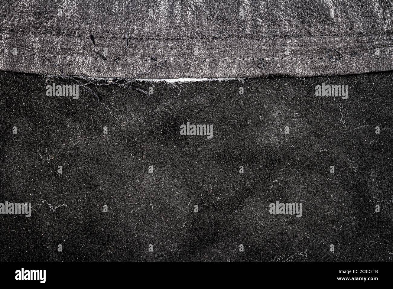 Crumpled black leather texture background. Abstract texture of messy ...