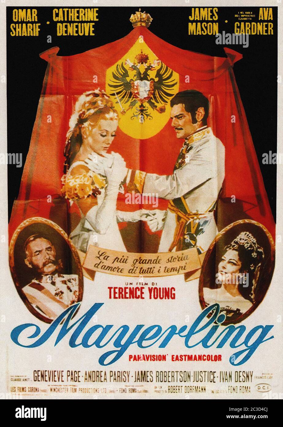 Mayerling - Vintage Movie Poster Stock Photo - Alamy