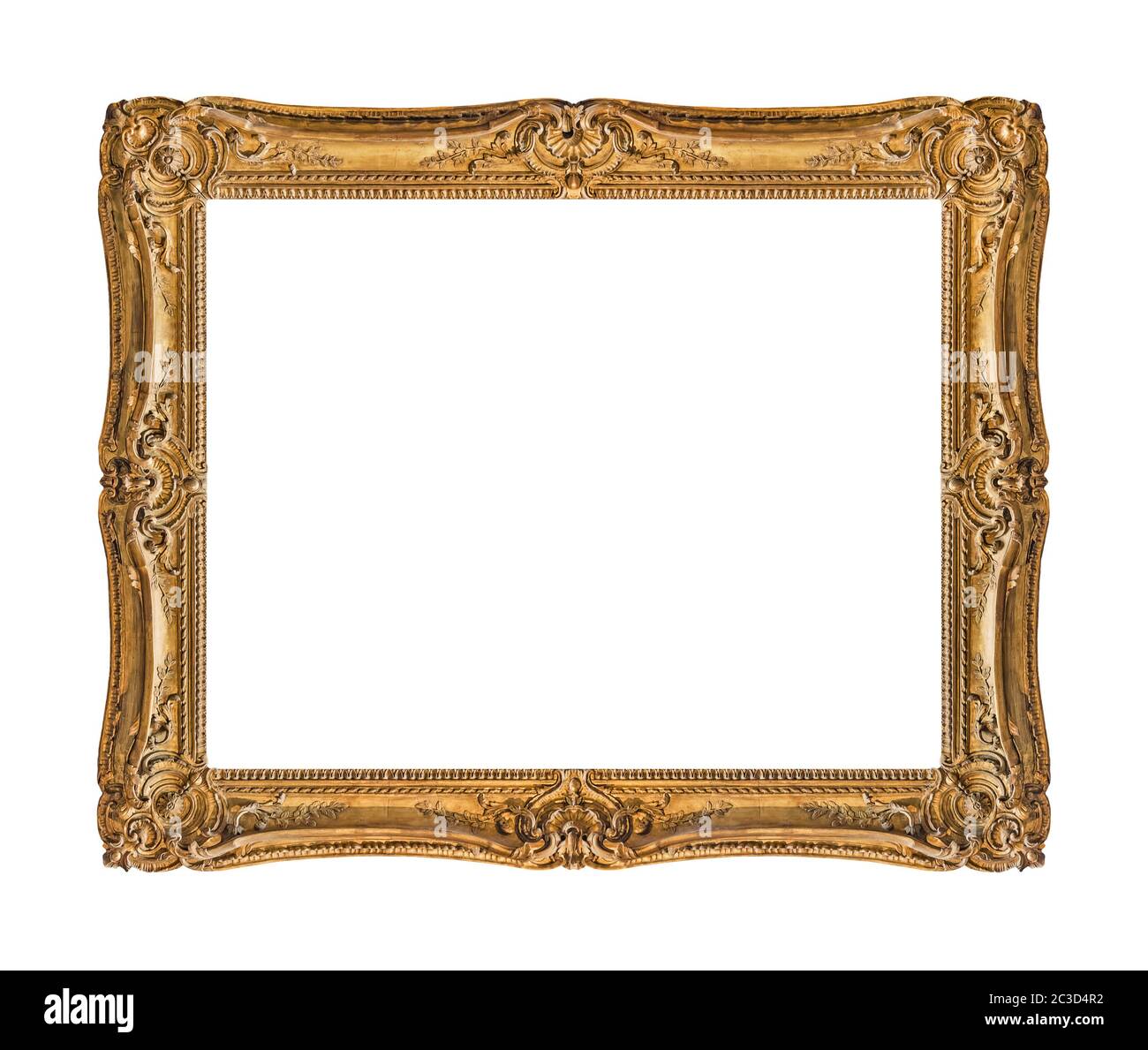 Old painting landscape frame hi-res stock photography and images - Alamy