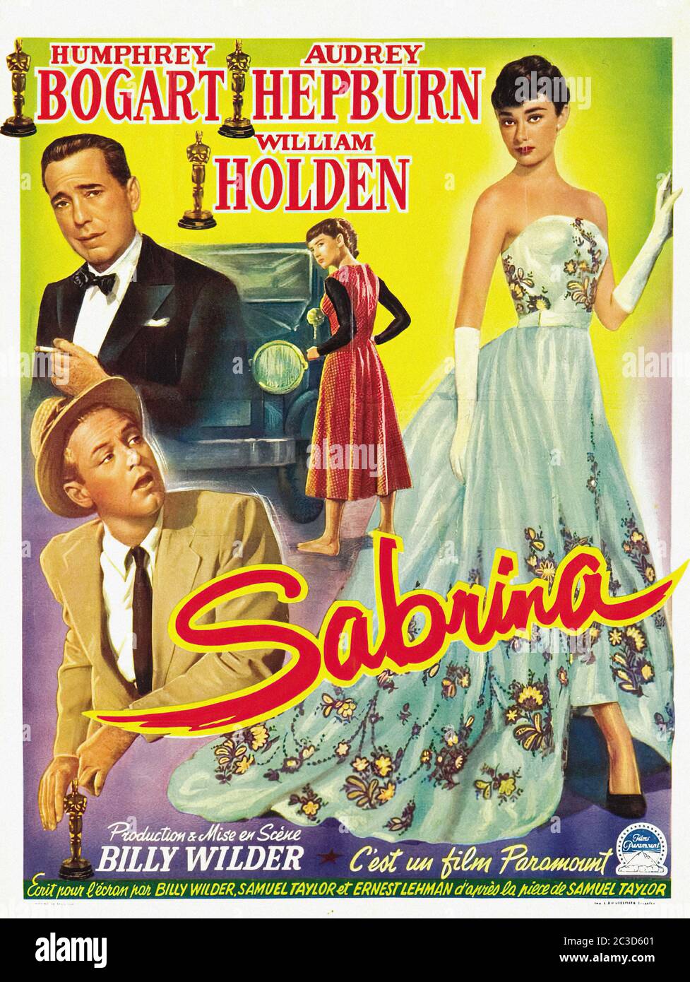 Sabrina - Vintage Movie Poster Stock Photo - Alamy