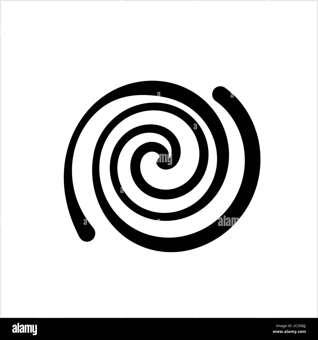 Spiral Design, Spiral Vector Art Illustration Stock Vector Image & Art ...