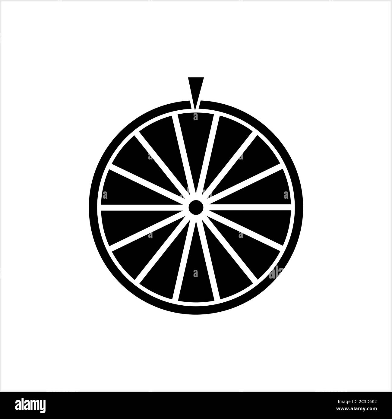 Wheel Of Fortune, Wheel Of Luck Vector Art Illustration Stock Vector ...