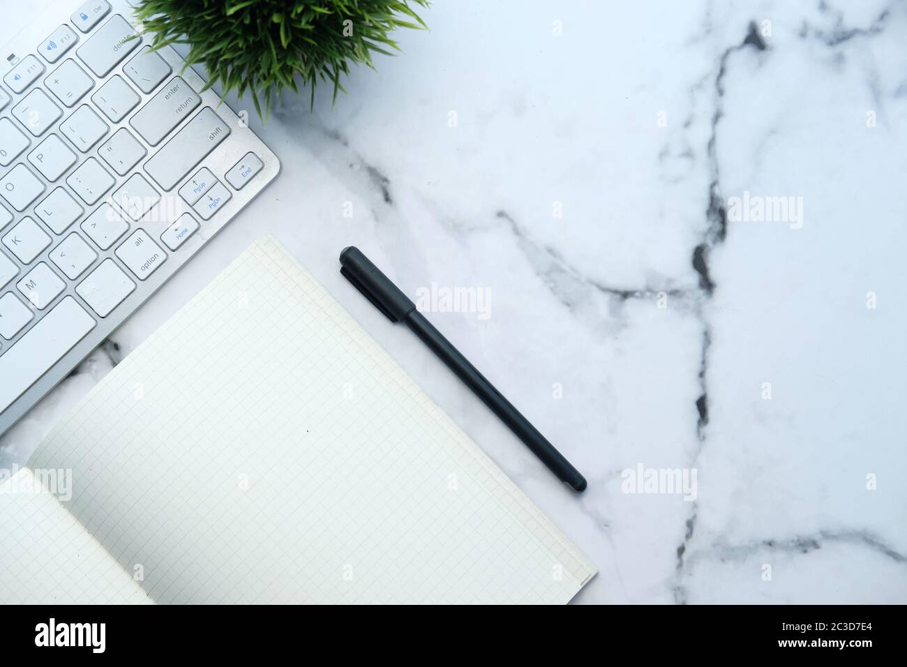 Top down modern office workspace hi-res stock photography and images ...