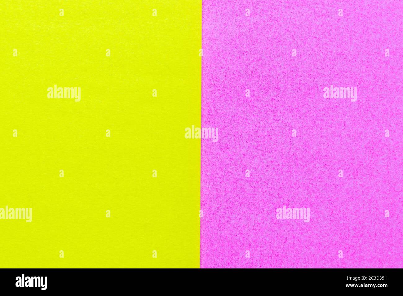Abstract yellow and pink color paper textured background with copy ...