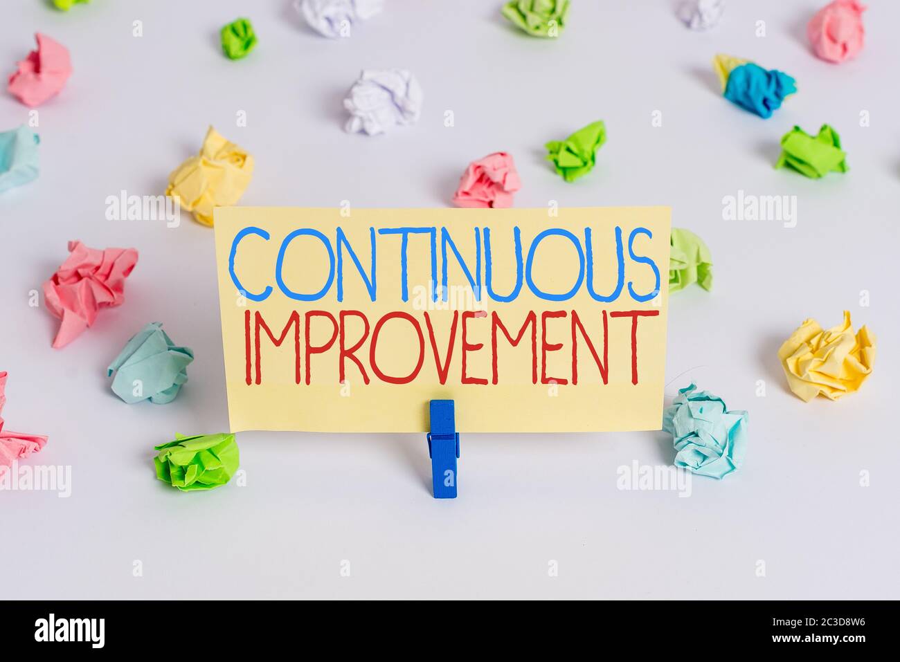 Conceptual hand writing showing Continuous Improvement. Concept meaning ...