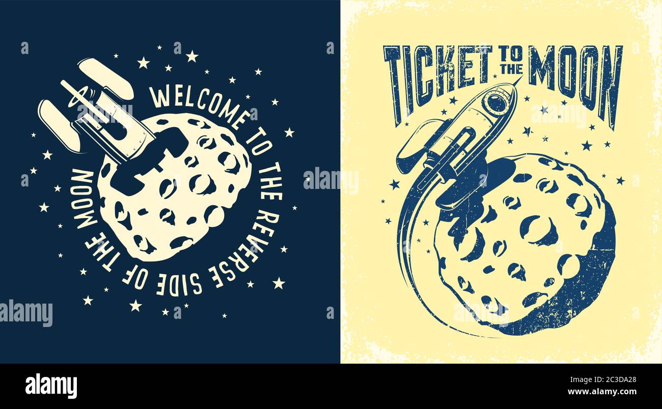 Space Shuttle Crashing On The Moon